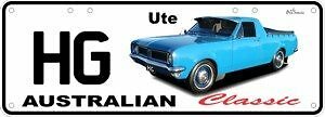Holden UTE UTILITY Number Plates GMH Licence Vanity Sign license plate ...