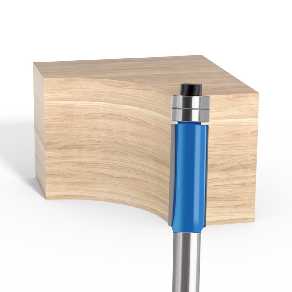 Carbide Router Bit Double Bearing Flush Trim Bit Woodworking Tool | eBay