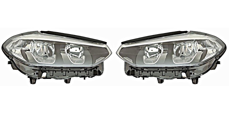 Headlights Pair LED For BMW X3 G01 F97 X4 G02 F98 17-20 63117466131 ...