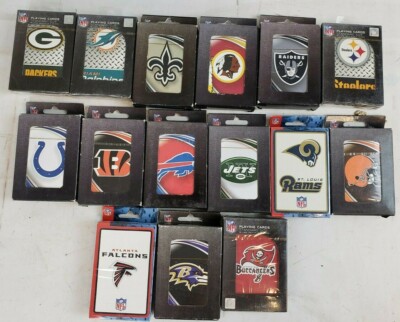 NFL Playing CardsJets browns Colts Saints Rams A43 | eBay