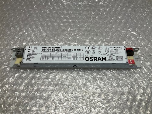OSRAM 65/220-240/350 LED DRIVER 200mA 250mA 300mA 350mA 70-220v | eBay