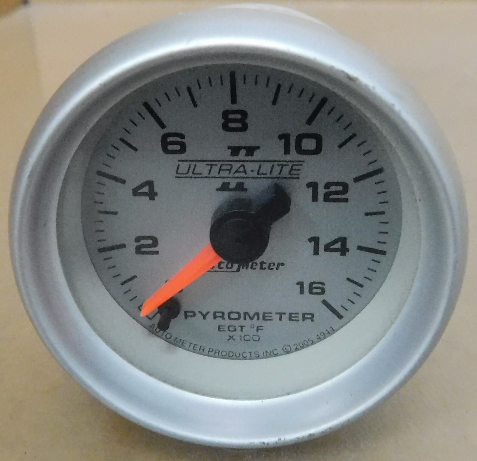 AutoMeter 4944 Pro Comp Ultra-lite II Pyrometer Gauge, 2 1/16" Dia,0 ...