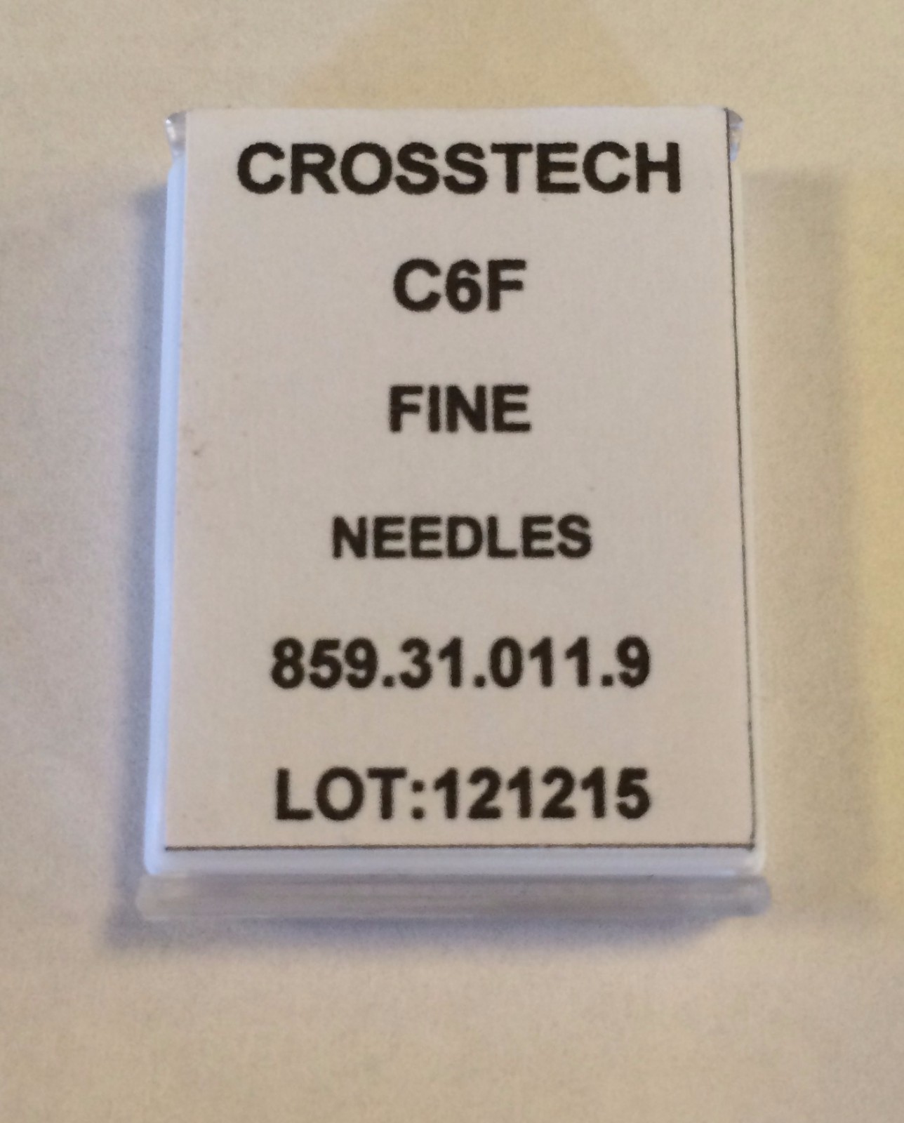 Crosstech High Speed Diamond Dental Bur Fine Needle C6F 859-012 5pk | eBay
