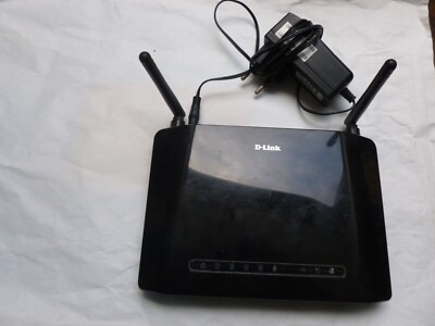 D-Link adsl modem router dsl-2750b 4 lan E usb | eBay