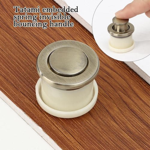 Round Door Knobs Flip Cabinet Handle Pull Cabinet Wardrobe Pulls ...