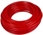 Red Abrasion-Resistant Gum Rubber Tube Inner Dia 3/8" Outer Dia 9/16 ...
