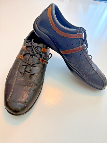 Rockport Black Leather Sport Walking Shoes Lace Up 503002 Men's Size 13W | eBay