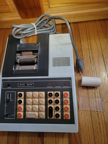 Rare Calculator Miida 1217P -10 Key Pad Tested and Working Made in ...
