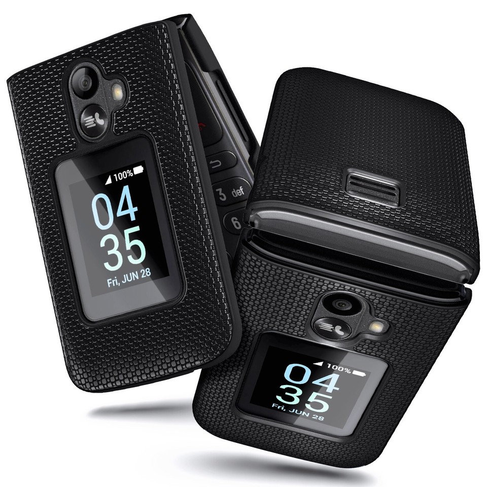 For TCL Flip 3 Case (T435D) 2024 Hybrid Armor Phone Cover + Screen ...