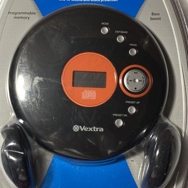 Vextra CD Player With Headphones Vx3849 for sale online | eBay