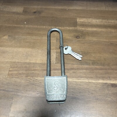 Vintage Slaymaker Bicycle Padlock Bike Lock & Key | eBay