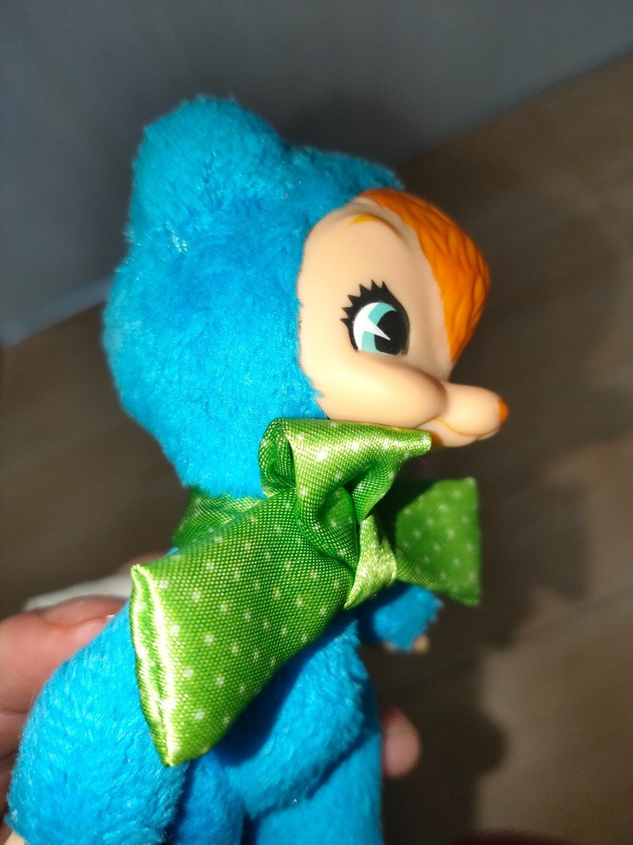 Toysfield Kuma Color Green Ribbon Rare about 11cm with Tag Toysfield Kuma Color Green Ribbon Rare about 11cm with Tag