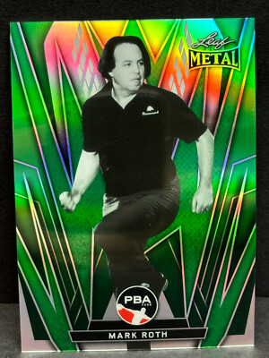 2024 Leaf GREEN Metal MARK ROTH Bowling PBA Tour 2/3 | eBay