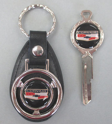 1960 CORVAIR TRUCK Chevy VAN 2 pc Classic White Gold Key Set Chevrolet ...