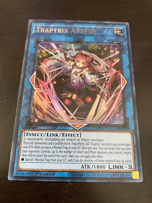 Traptrix Atypus SDBT-EN043 Structure Deck: Beware of Traptrix 1st ...