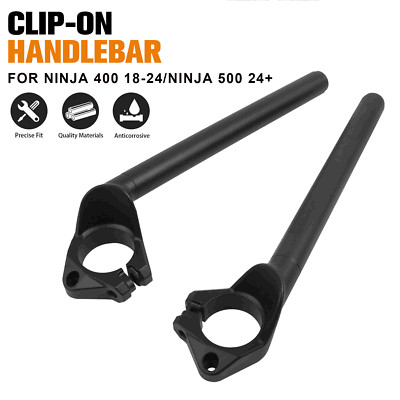 40mm Clip-On Handlebars For Kawasaki Ninja 400 ABS 2018-2024 Ninja 500 ...