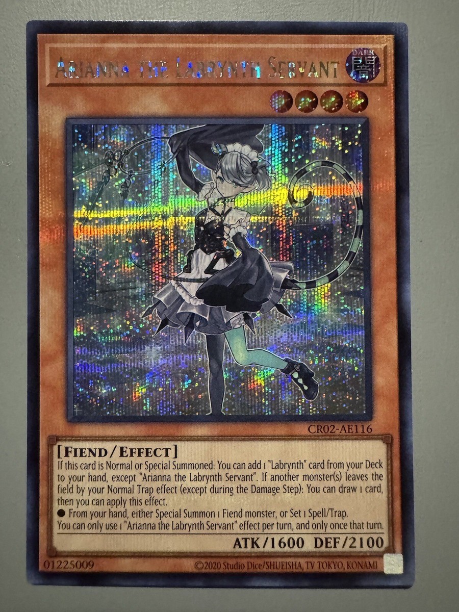 Servant Meaning YUGIOH ARIANNA THE LABRYNTH SERVANT ASIA ENGLISH