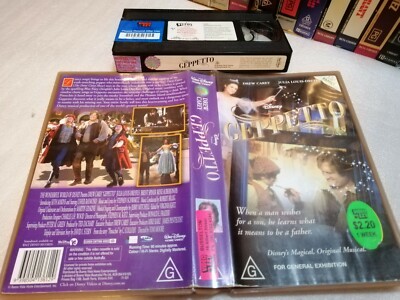 CEPPETTO - Drew Carey (Pinocchio Sequel) 2000 Disney Classic Musical ...