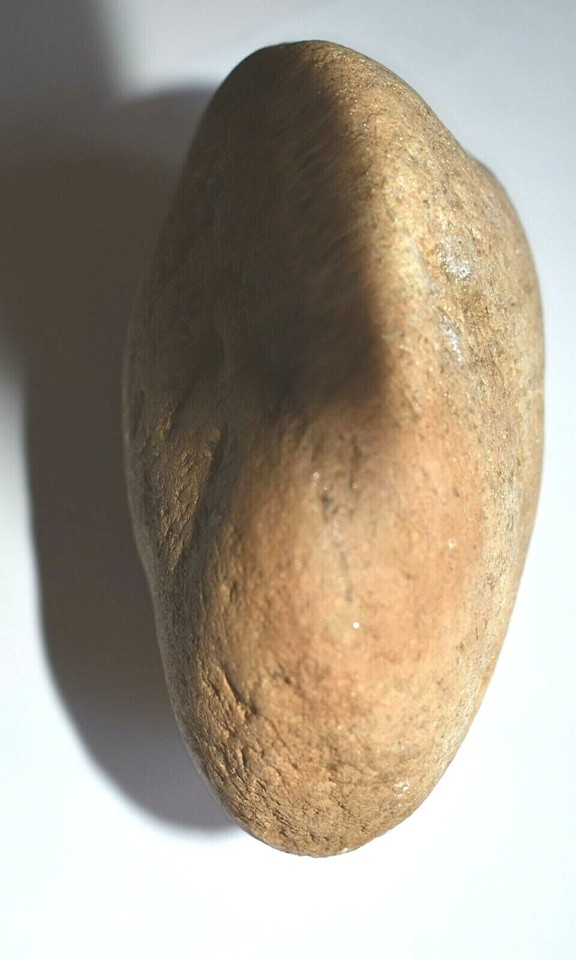 Antiquity N.C. NATIVE AMERICAN SMOOTH ROUND Stone Tool or Game Rock | eBay