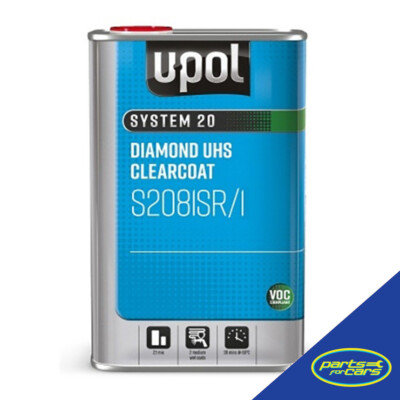U-POL Diamond UHS Scratch Resistant Clearcoat Lacquer Clear Coat 2:1 1 ...