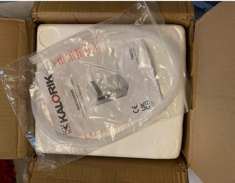 Kalorik 12L Dehumidifier with 2L Water Tank and Timer | eBay UK