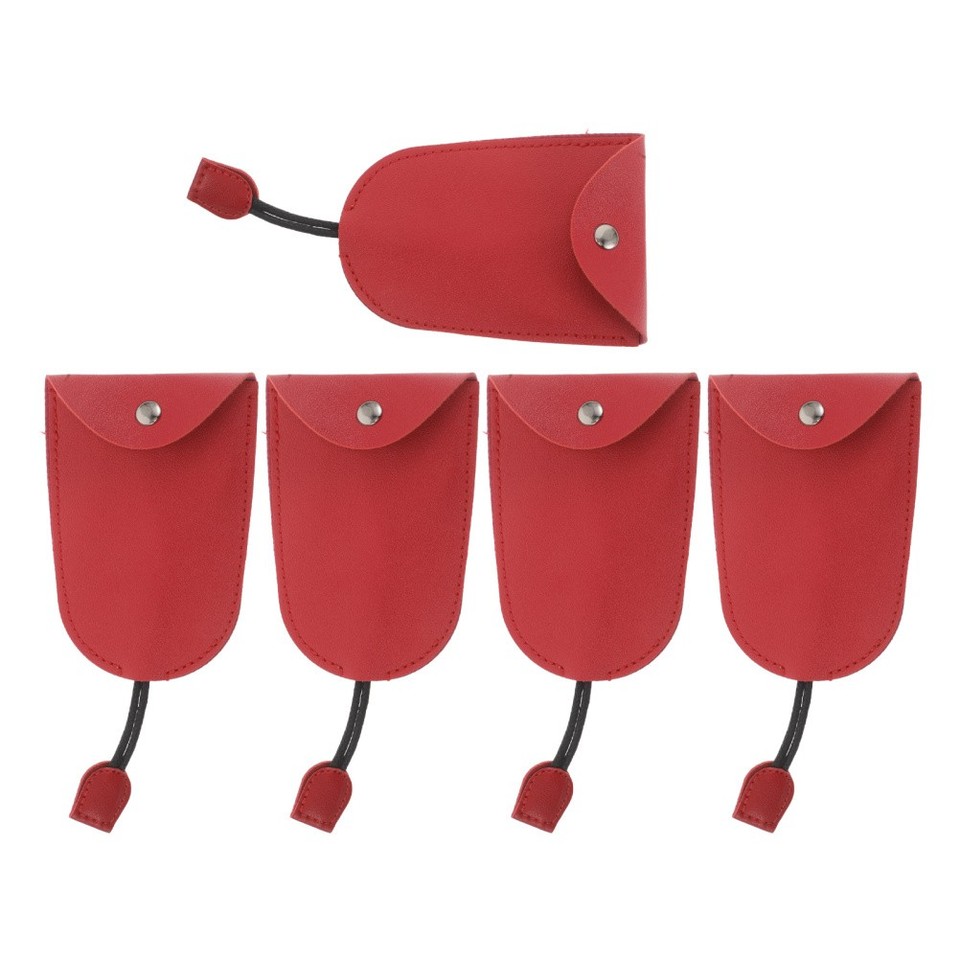 5 Pcs Car Portable Key Case Fob Cover Automobile Protective Sleeve ...