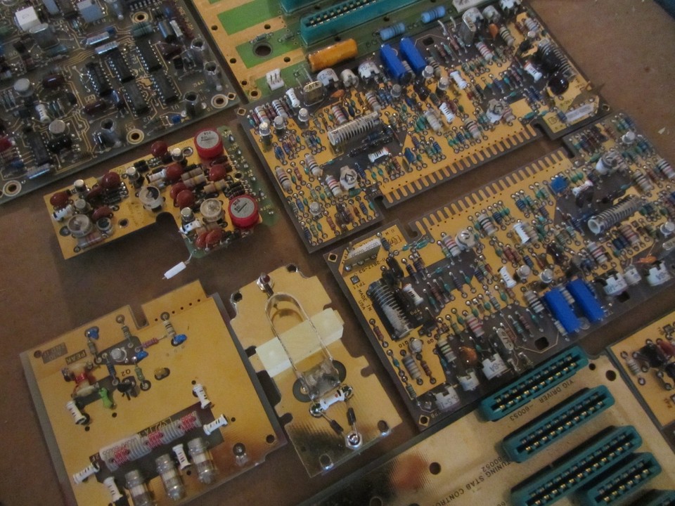 10ea HP Spectrum Analyzer Gold Circuit Boards | eBay