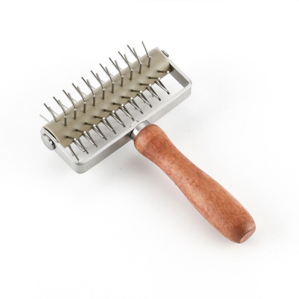 Stainless Steel Baking Roller Docker Pastry Dough Pizza Pie Tool Pitter ...