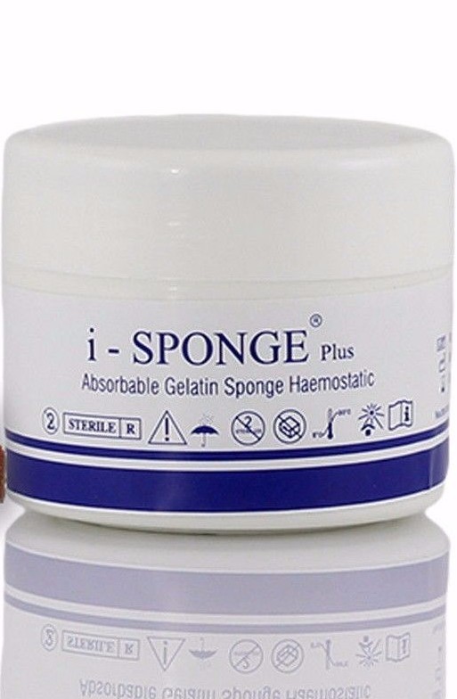 Dental Absorbable Gelatin Sponge Hemostatic 2x50 Pcs 5% colloid silver ...