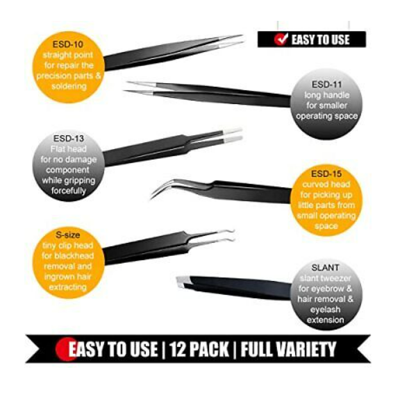 Pinzas, Juego De Pinzas De Precision, Pinzas Artesanales, Pinzas Para ...