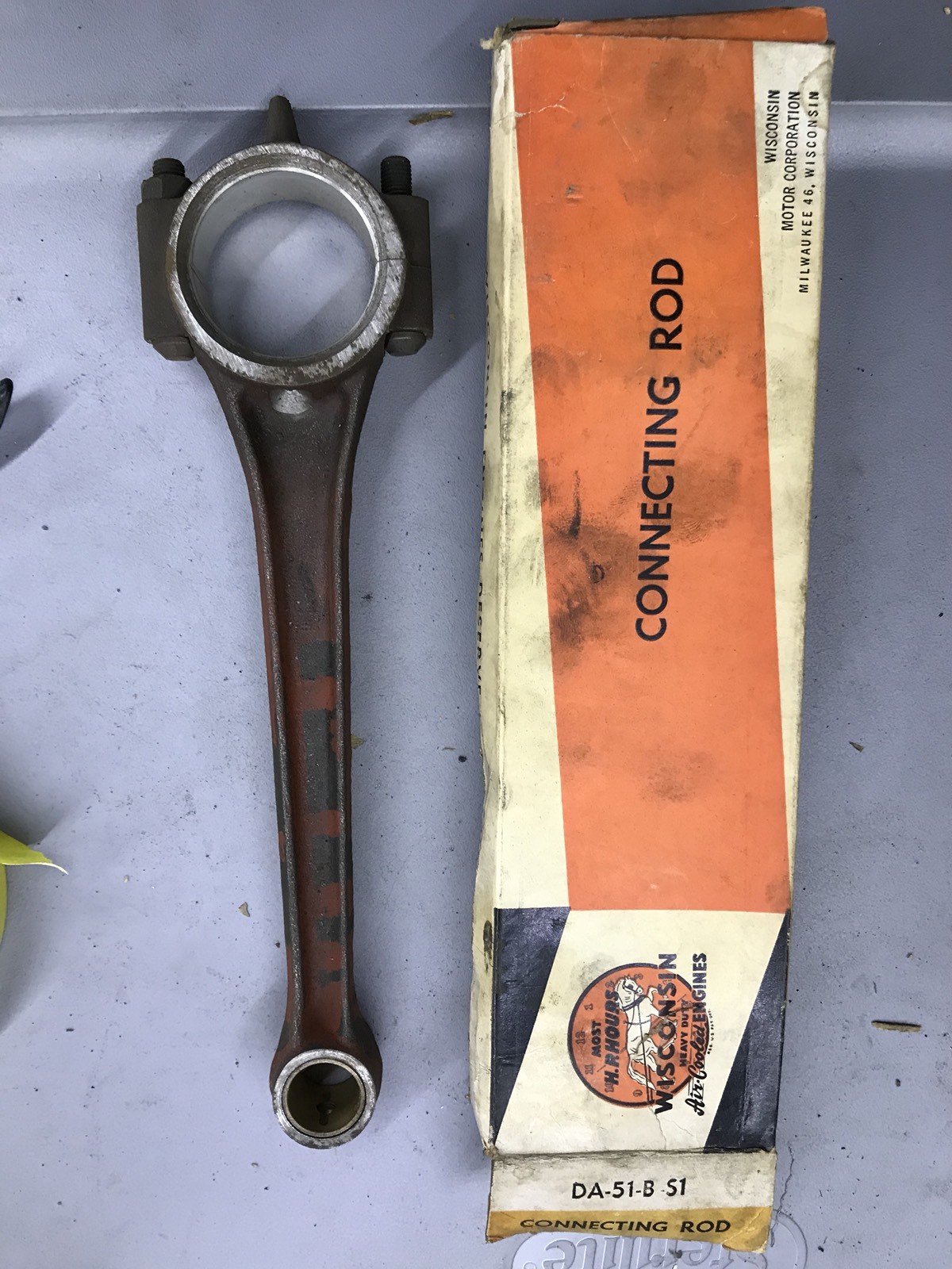 1 Wisconsin VF4D VE4D VF4 Connecting Rod #2 DA-51-B NOS | eBay