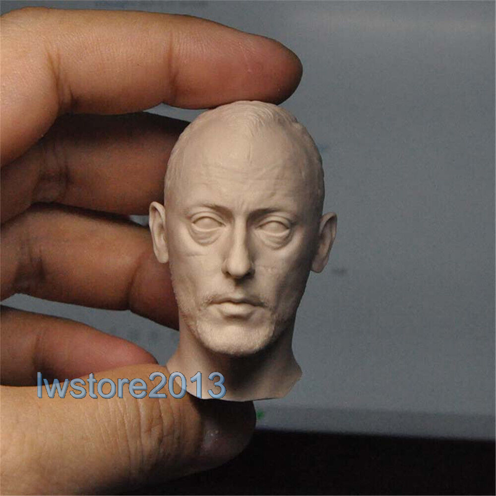 1:6 Killer Léon Jean Reno Head Sculpt Carved For 12" Male HT Action ...