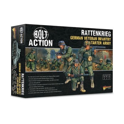 BOLT ACTION - Rattenkrieg German Veterans Infantry Starter Army ...