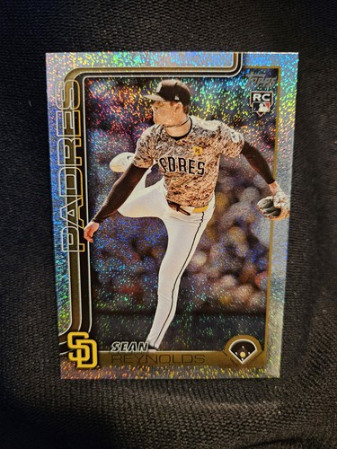 2025 Topps Series 1 Sean Reynolds RC Sand Glitter Parallel Jumbo ...