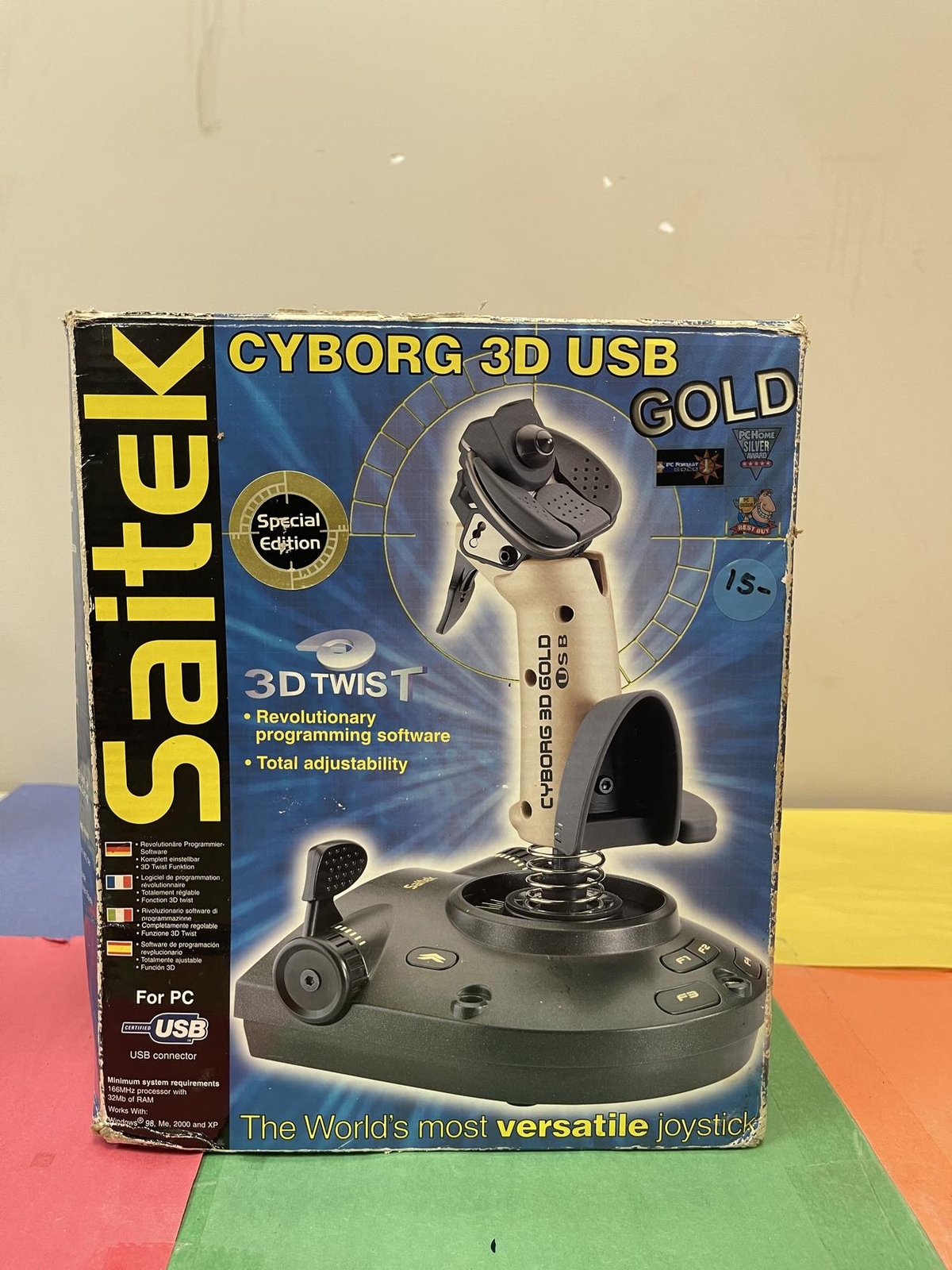 Saitek Cyborg 3D Gold (J13G) Video Games Controller for sale online | eBay