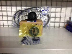 Genuine Volvo Auxiliary Belt And Tensioner With The Extra Idle Pulley ...