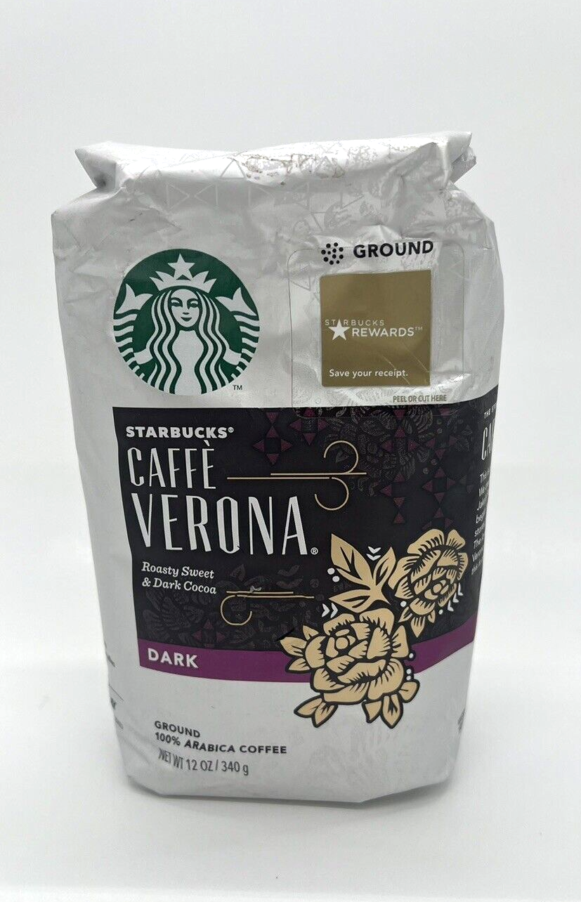Starbucks Coffee Verona Ground 12 oz Bag | eBay