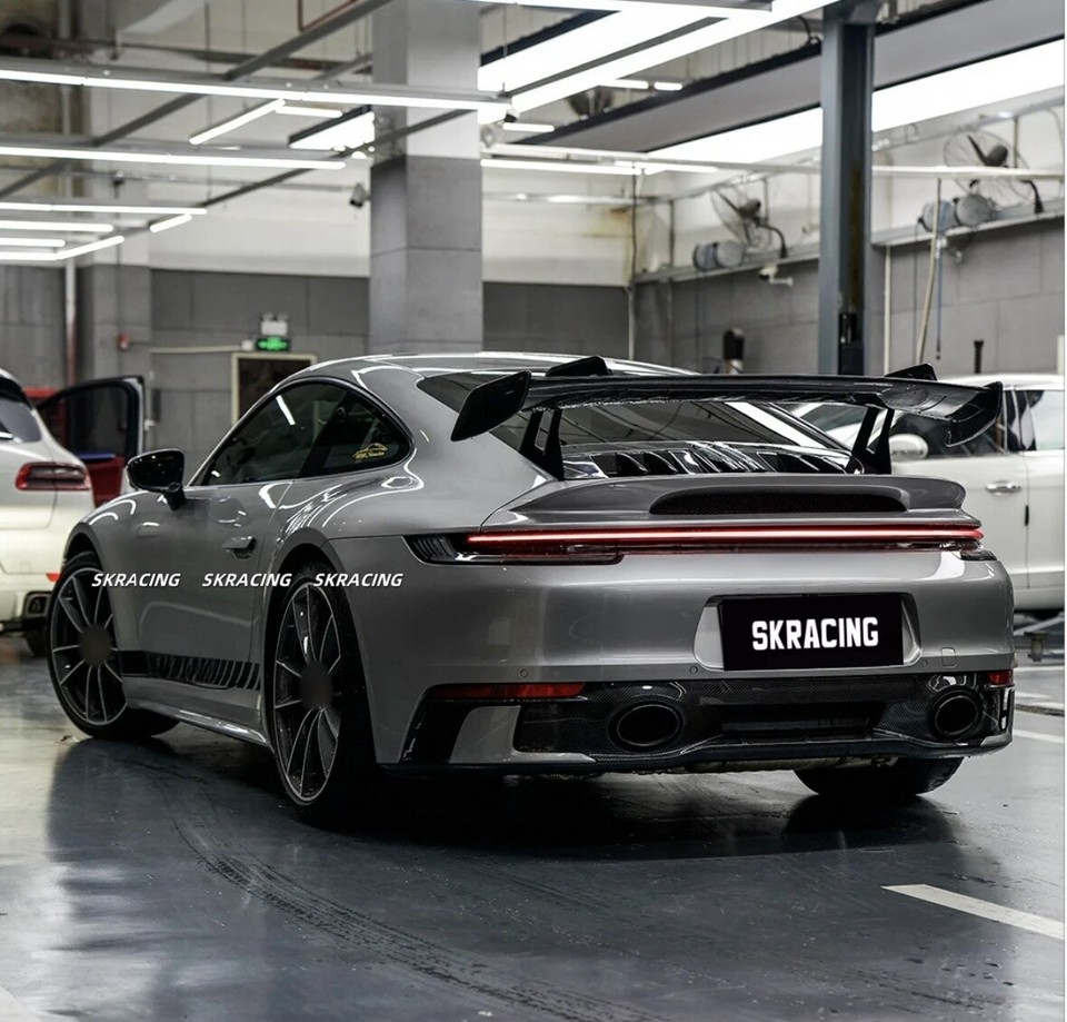 Fits Porsche Carrera 911 992 2020-2024 Real Carbon Fiber Rear Trunk ...