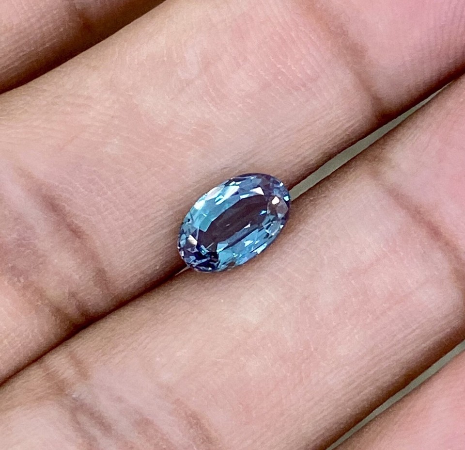 GIA cert 1.84CT Alexandrite, Natural Alexandrite oval stone from India ...