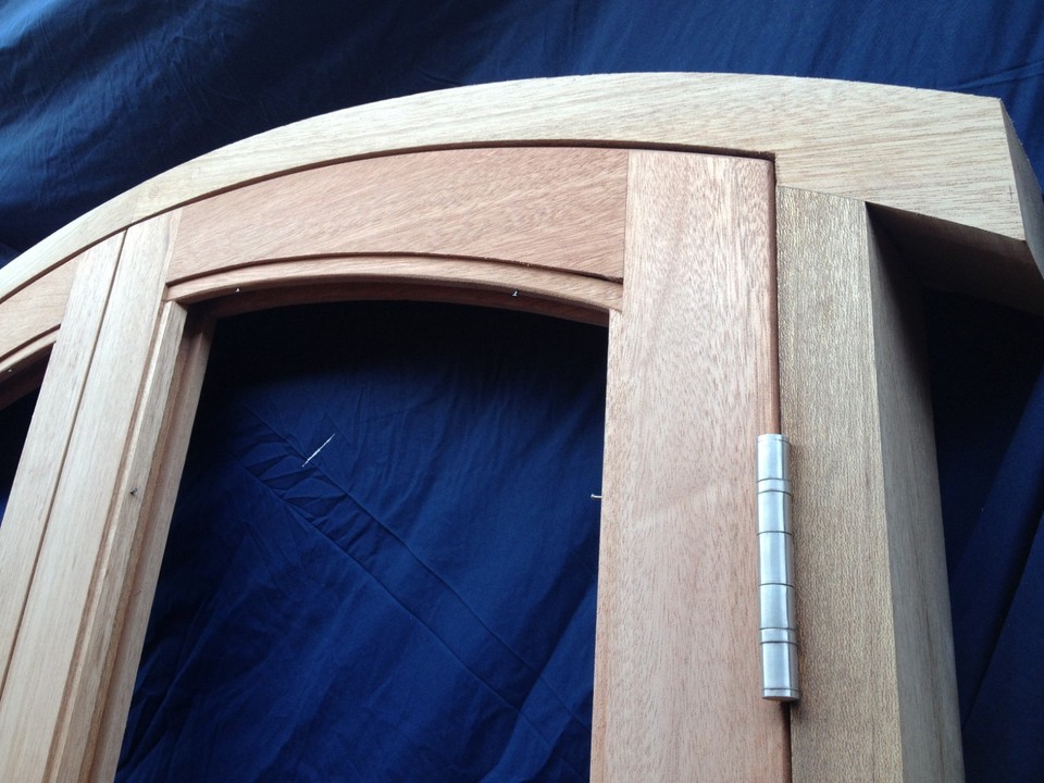 Hardwood Timber Arched French Doors with Hardwood frame Made to Measure ...