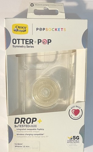 Otterbox Popsockets Otter+Pop Symmetry Series Clear Case iPhone 12 mini ...