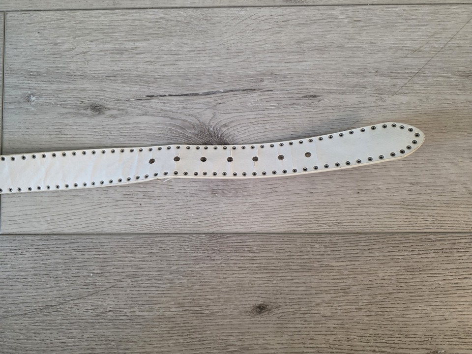 Japanese Brand Diavlo White Belt Import Y2k 2000's J Visual Onii Kei ...