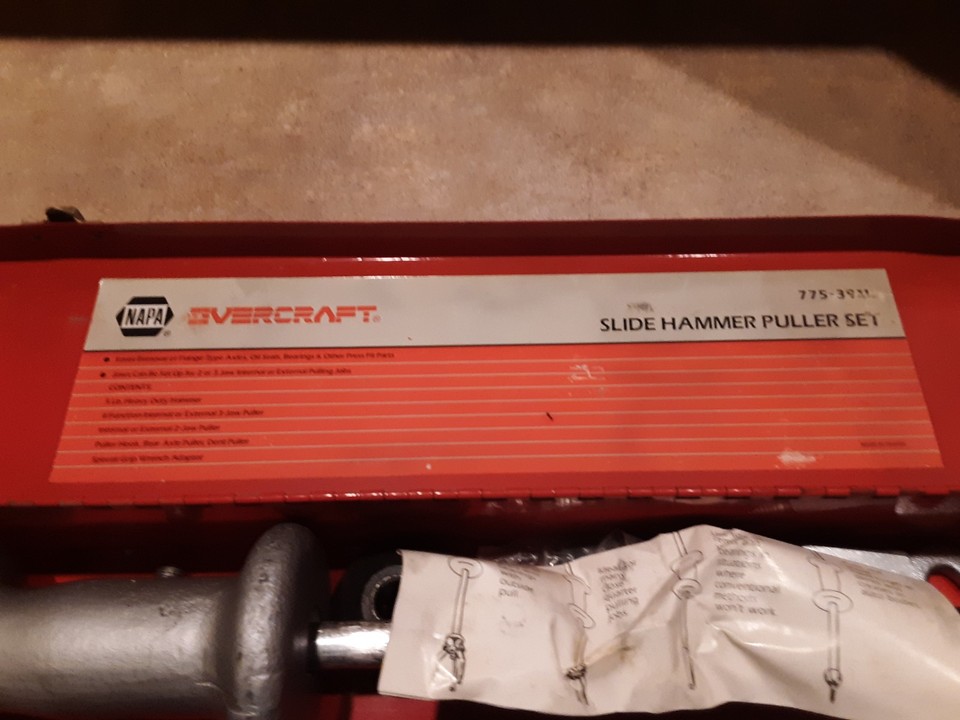 Napa Evercraft Slide Hammer Puller Set 775-3911 | eBay