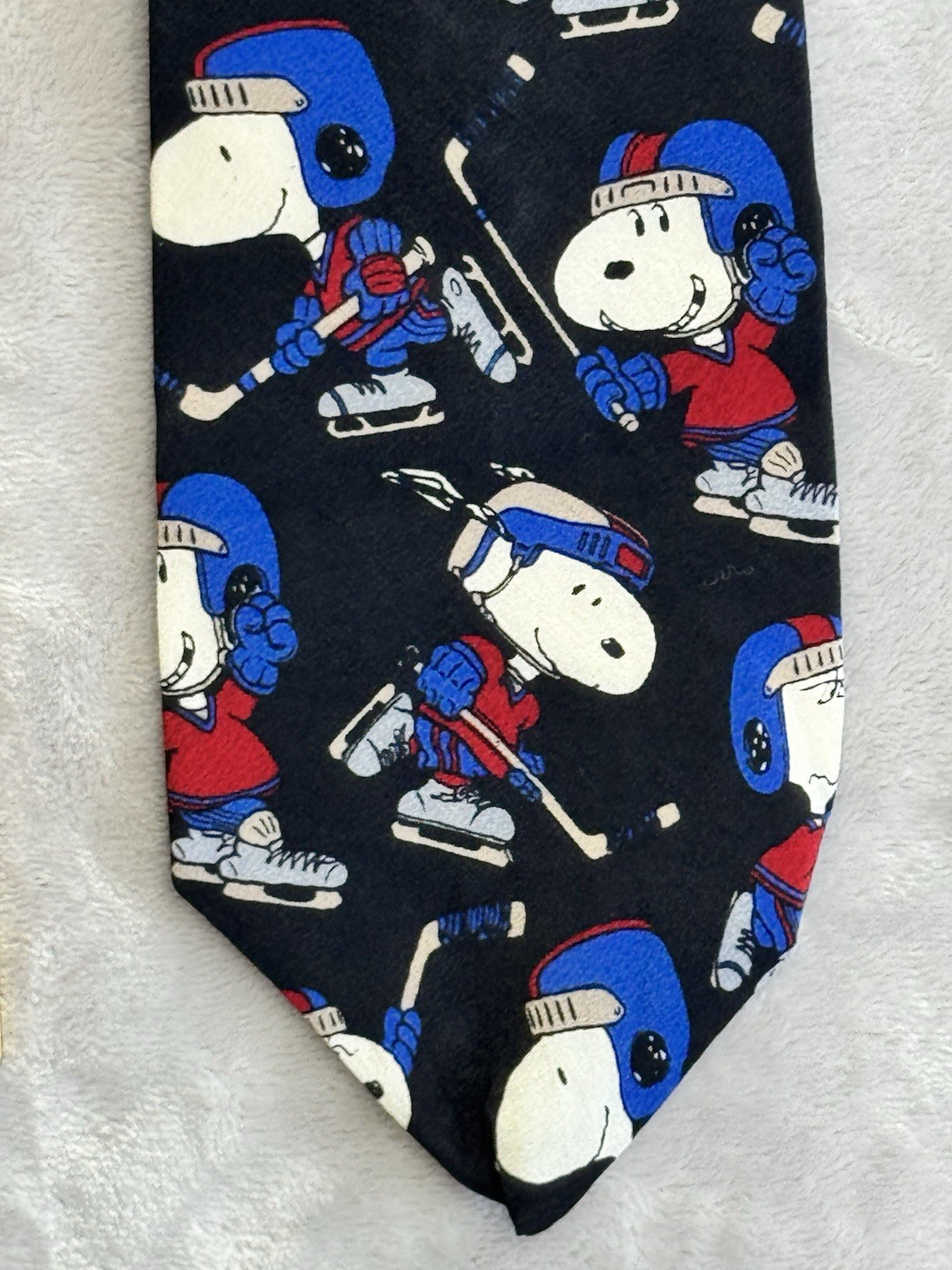 Vintage 1958 Mens Snoopy Cool Shot Peanuts Neck Tie B… - Gem