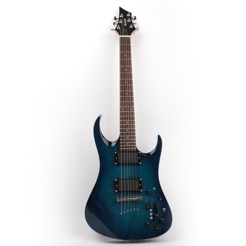 Short Scale Length silent electric guitar built in effect portable ...