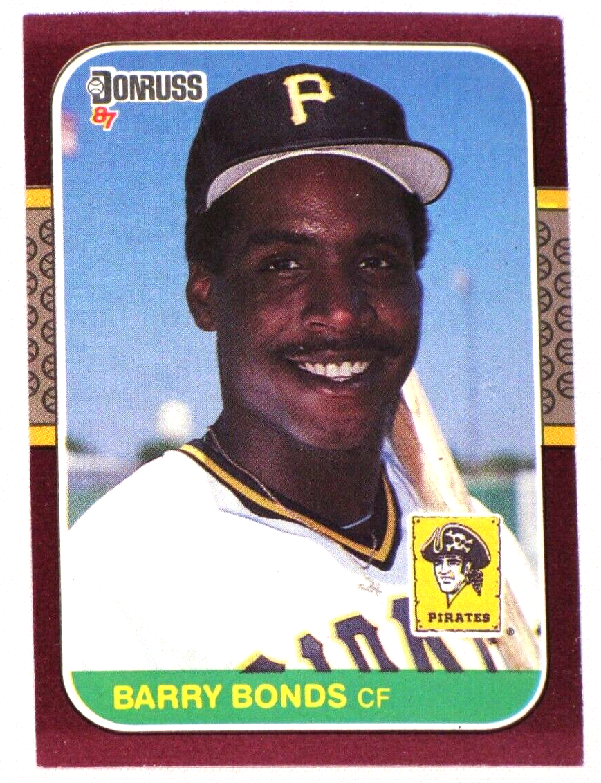 Donruss 1987 Barry Bonds #163 Baseball Card Rookie Opening Day | eBay