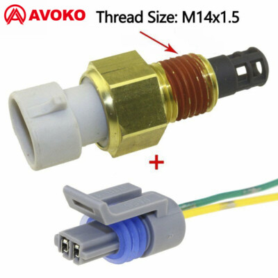 Fast Response GM Intake Air Temperature Sensor IAT/MAT/ACT Pigtail Kit ...