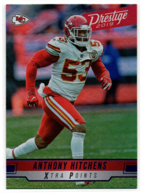 2019 Panini Prestige Xtra Points Blue Anthony Hitchens #66 | eBay