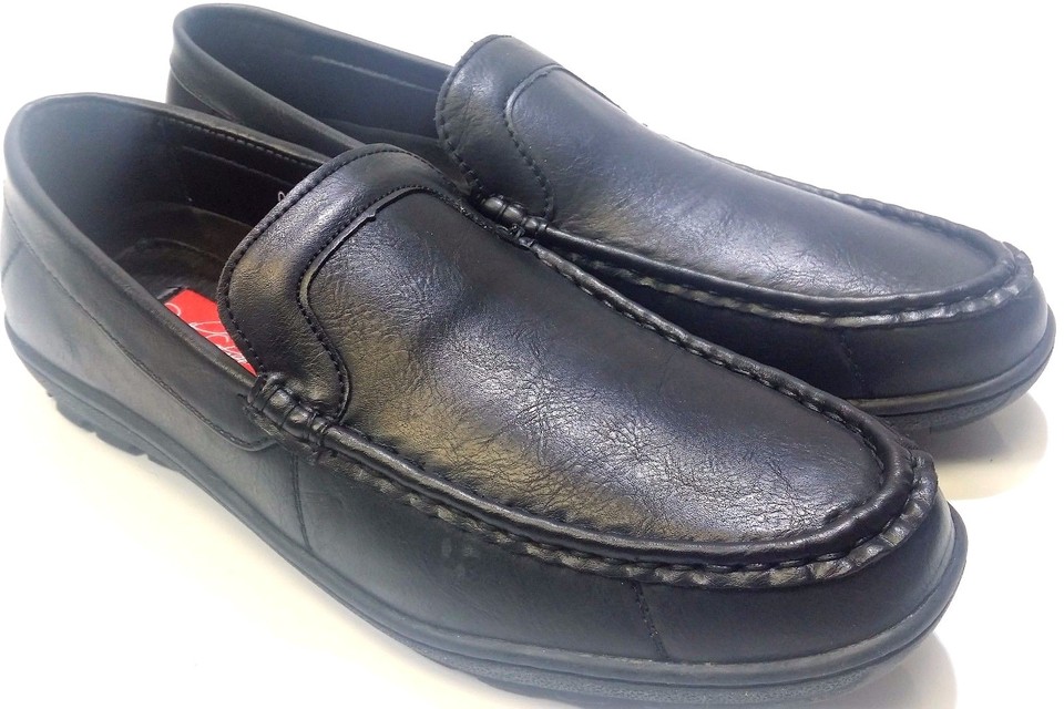 Red Label by Giovanni Mens Black Casual Shoes Slip On US 7, 7.5 M ...