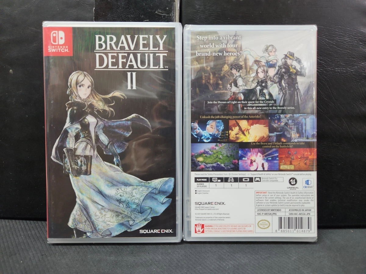 Bravely Default Box Art